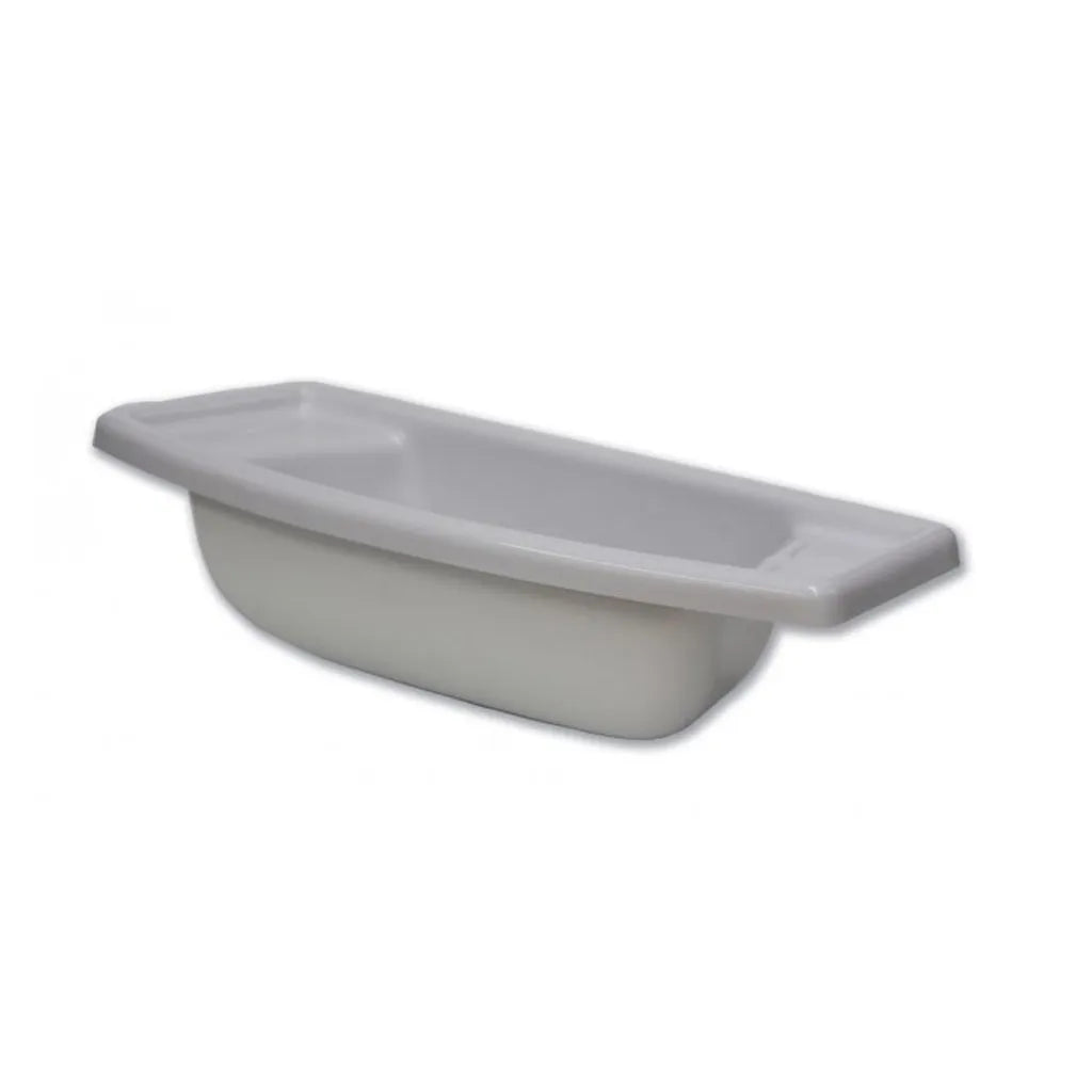 White Acrylic Rectangular Hand Basin 8009698