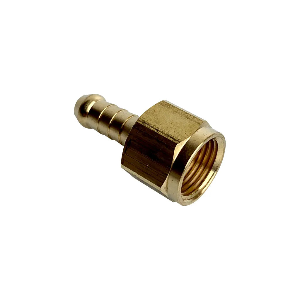 Brass BBQ Weber Connector - 3/8" to 8mm Tail 8011805
