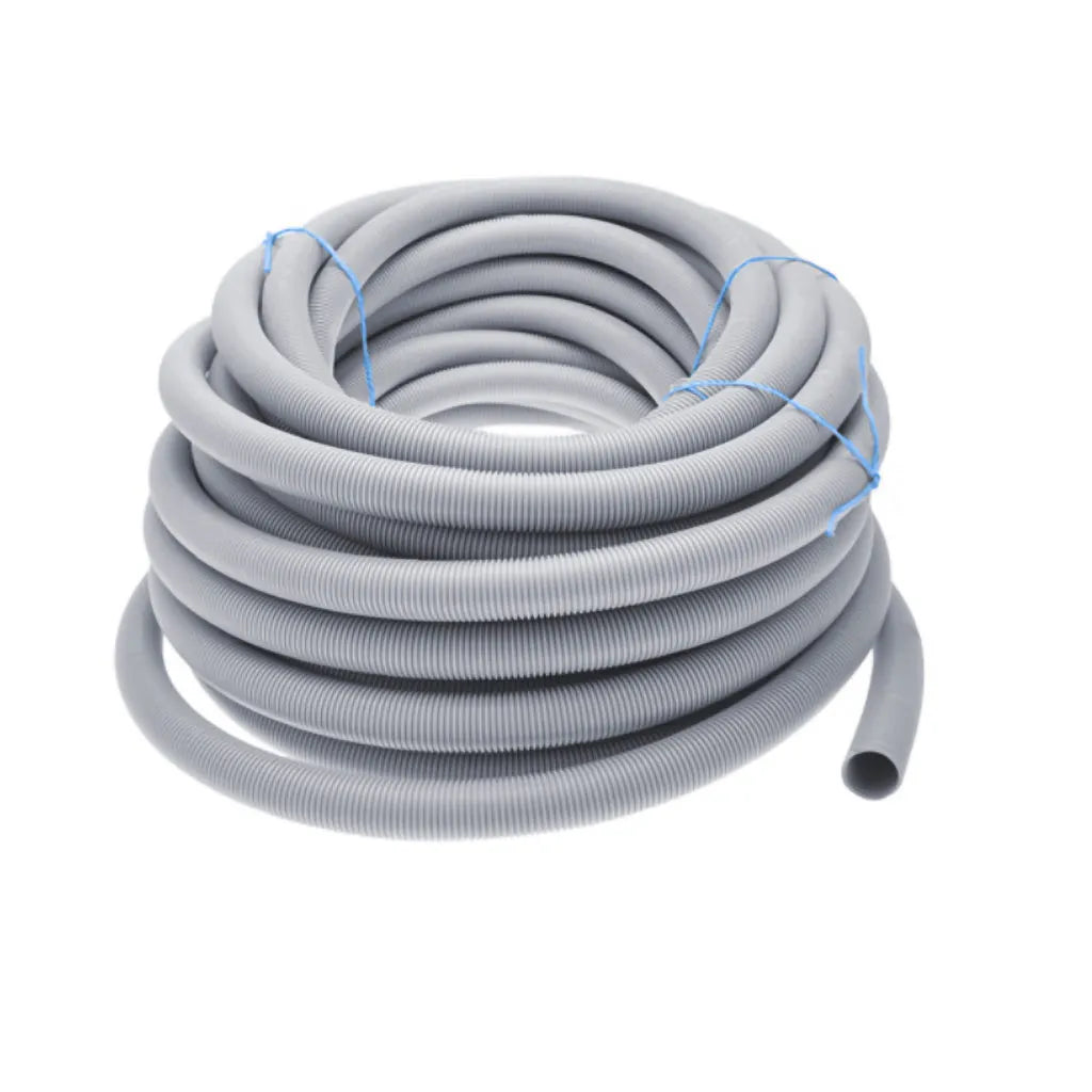 Grey 38mm Flexible Waste Hose Per Metre 8012254